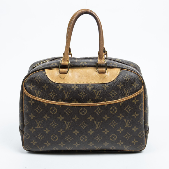 Louis Vuitton | Bags | Louis Vuitton Deauville In Brown Monogram Canvas ...